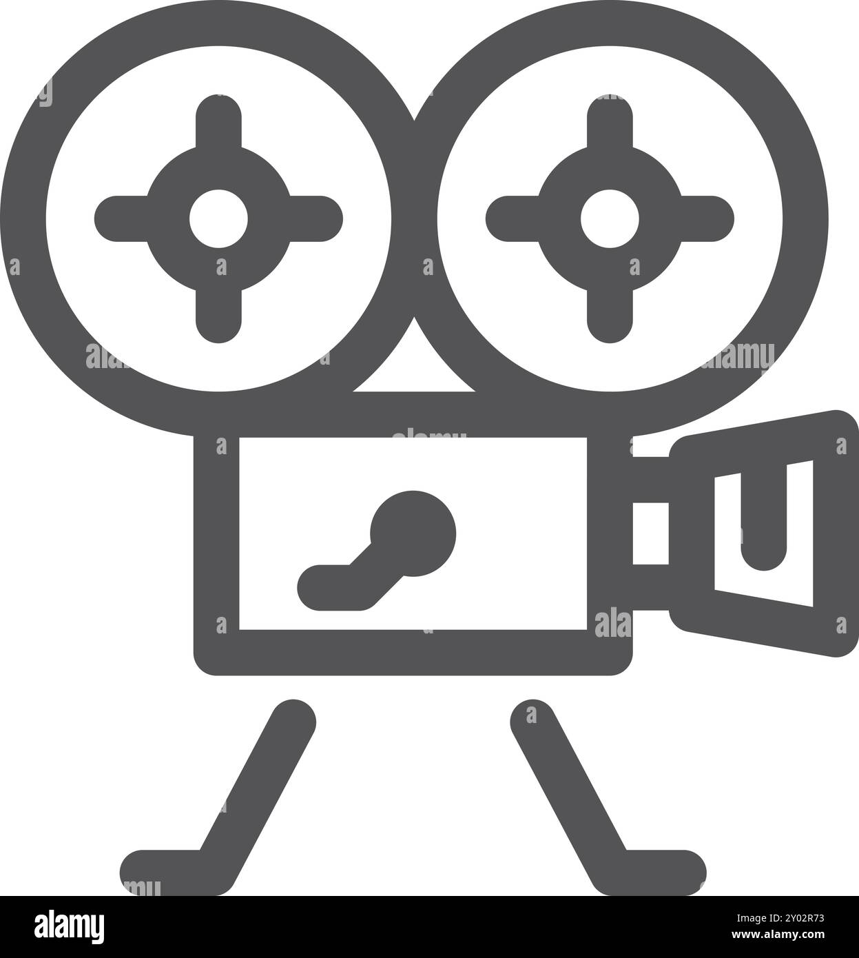 Focus on camera filming Black and White Stock Photos & Images - Alamy