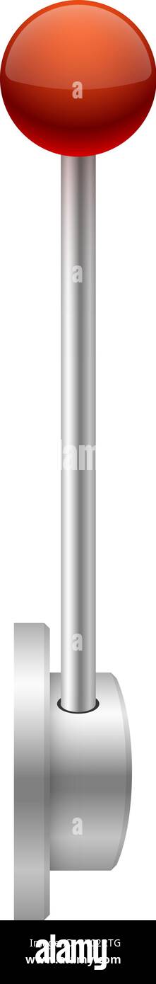 Slot machine handle realistic spin game mockup Stock Vector Image & Art ...