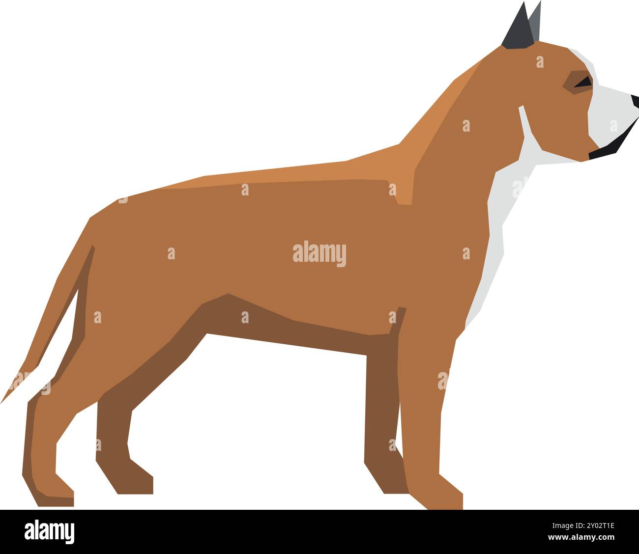 Pitbull pedigree dog breed Cut Out Stock Images & Pictures - Alamy