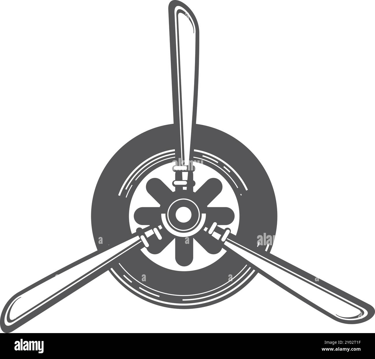 Old propeller plane Black and White Stock Photos & Images - Alamy