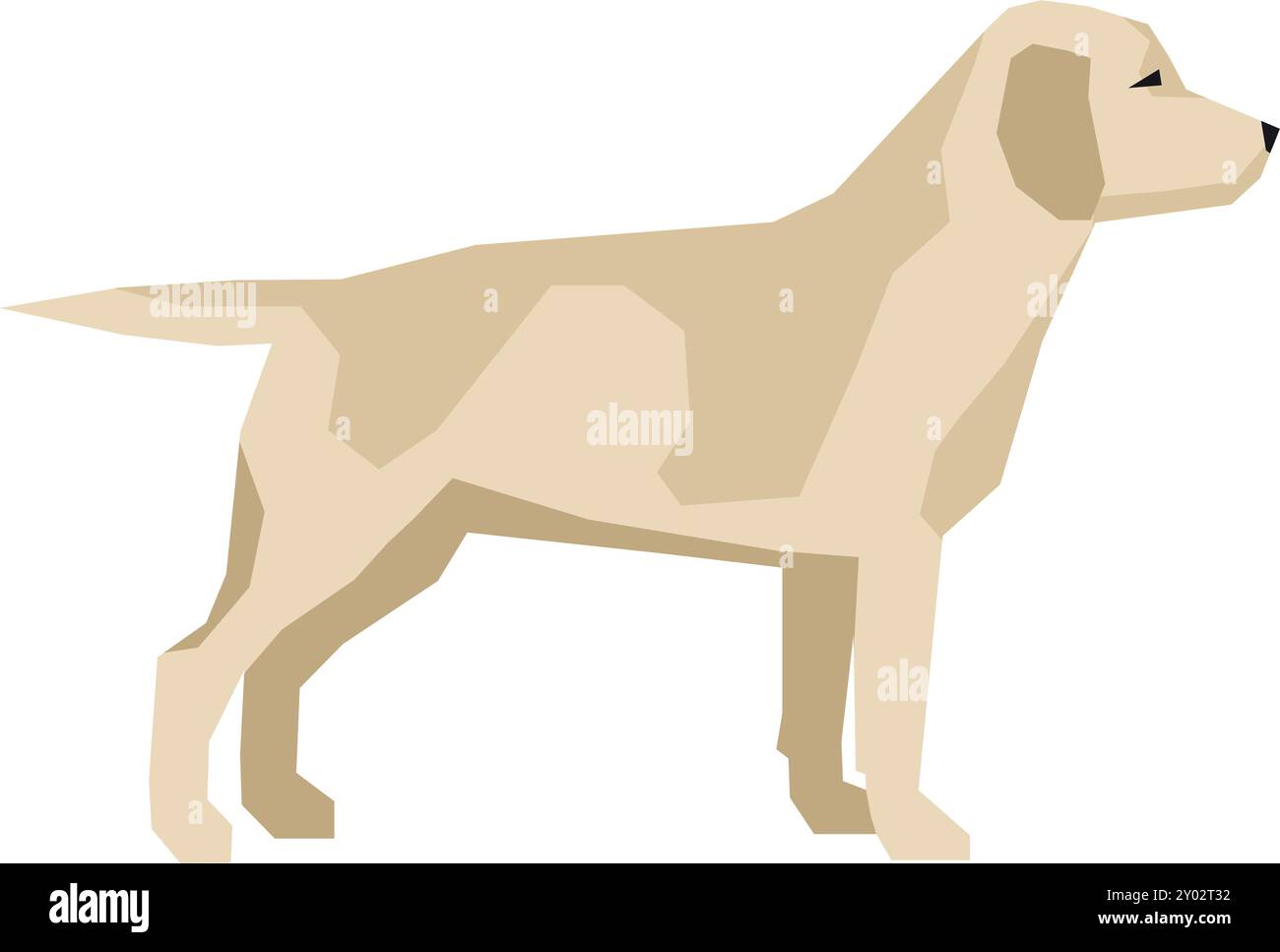 Dog looking to the side Stock Vector Images - Alamy