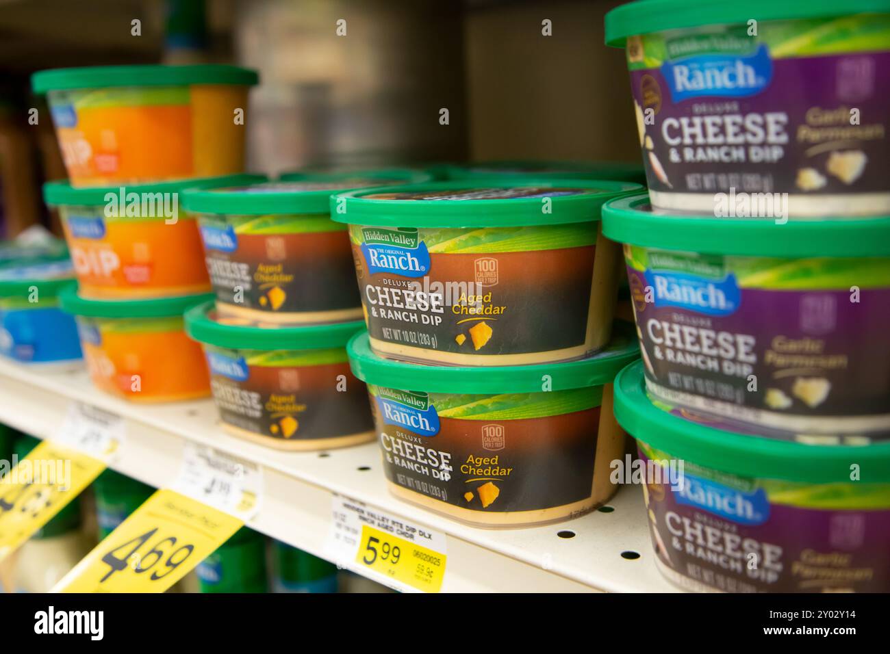 Los Angeles, California, United States - 05-20-2022: A view of several ...