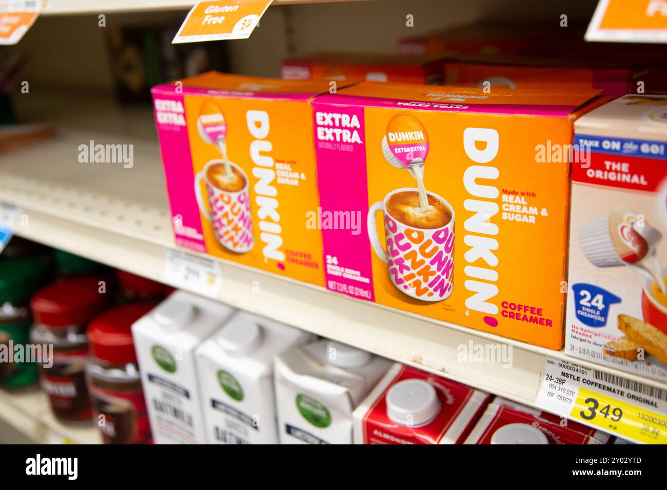 Los Angeles, California, United States - 05-20-2022: A view of several ...