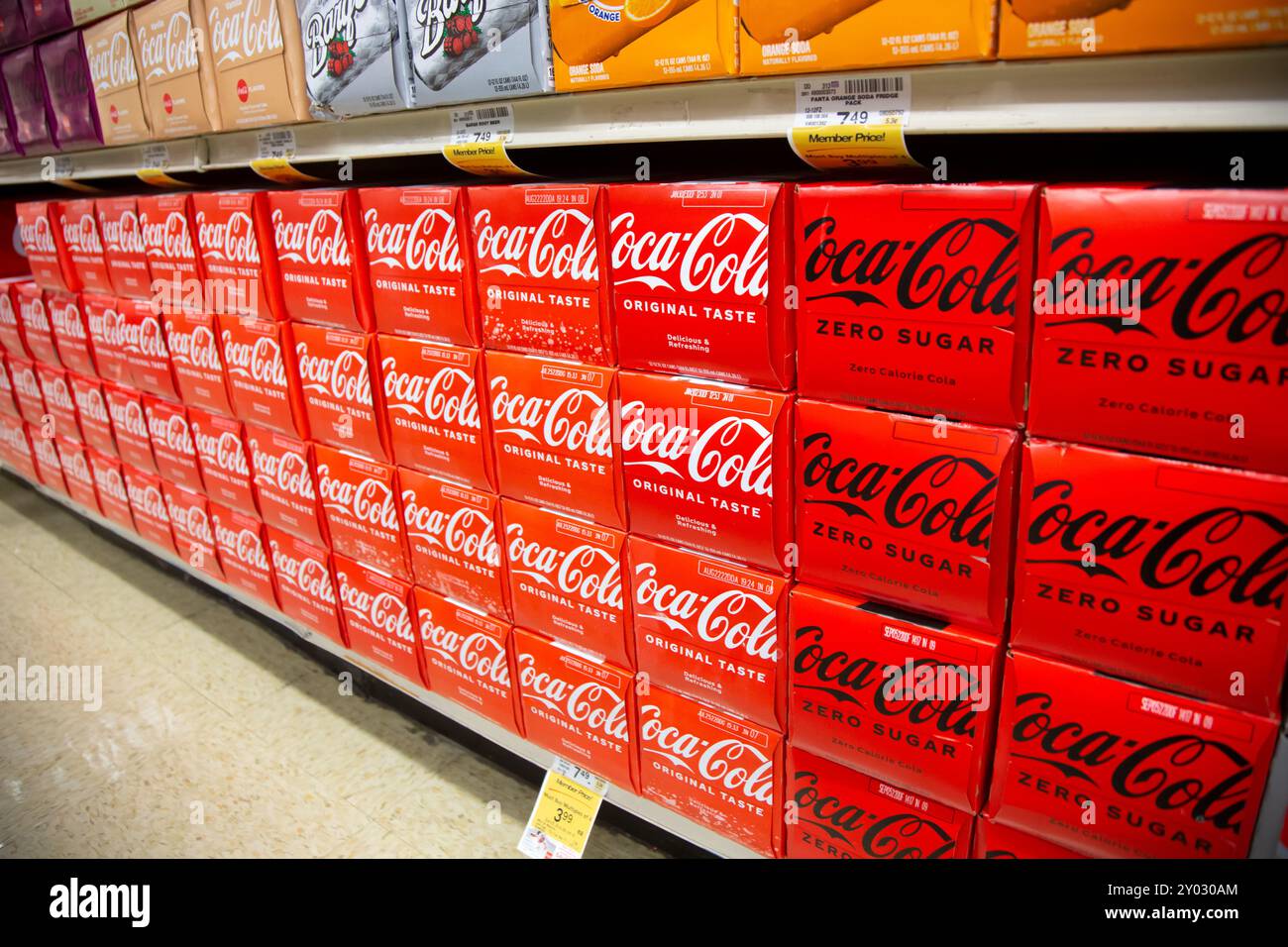 Los Angeles, California, United States - 05-20-2022: A view of several ...