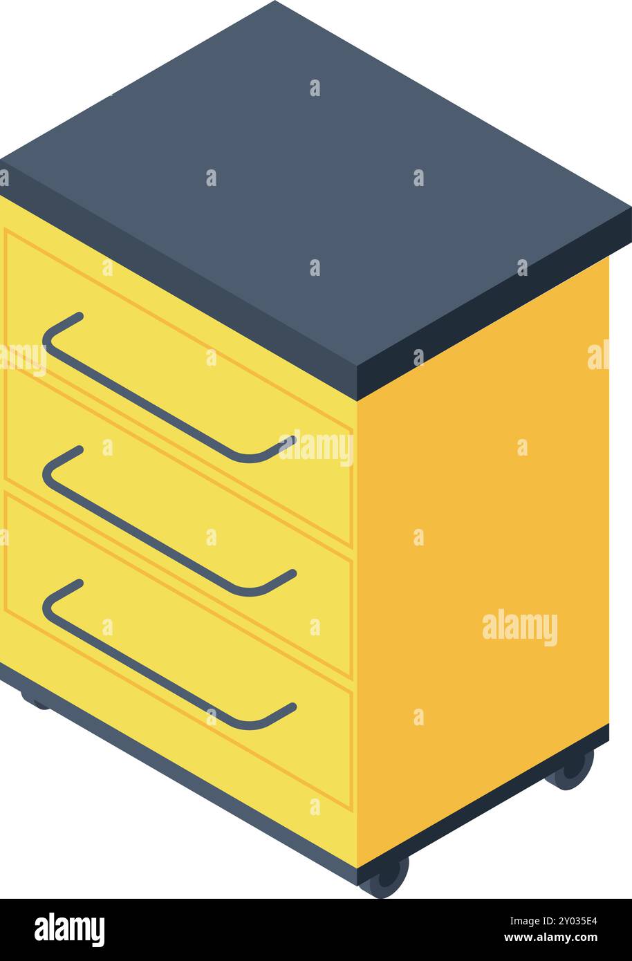 Yellow storage unit Stock Vector Images - Alamy