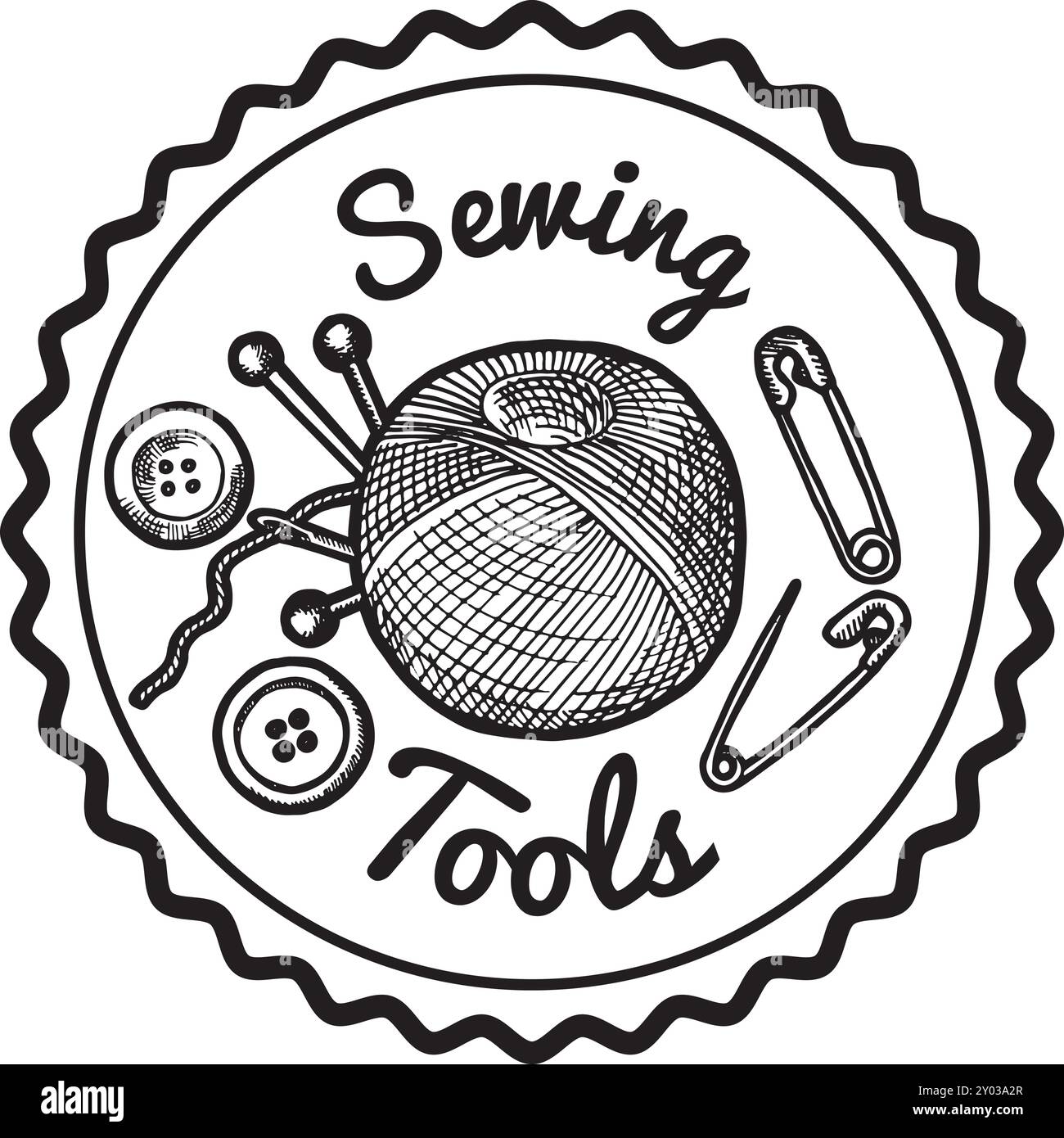 Emblem hand tools Stock Vector Images - Alamy