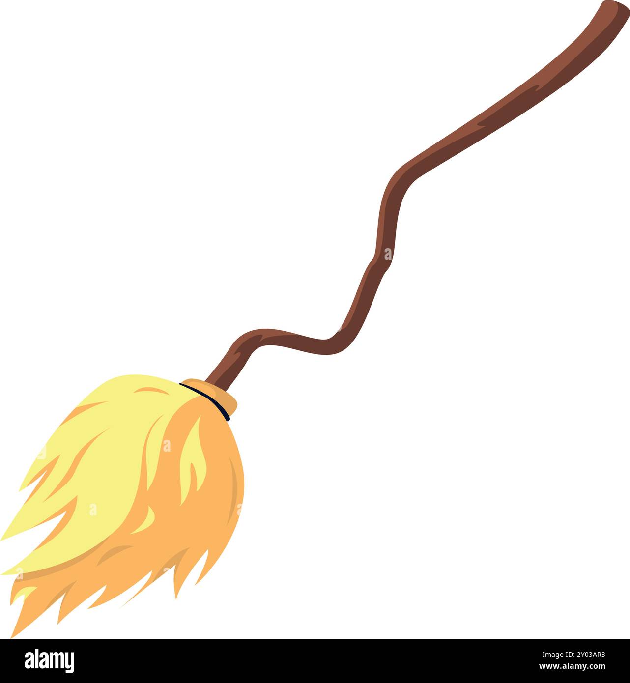 Broom cartoon hi-res stock photography and images - Alamy