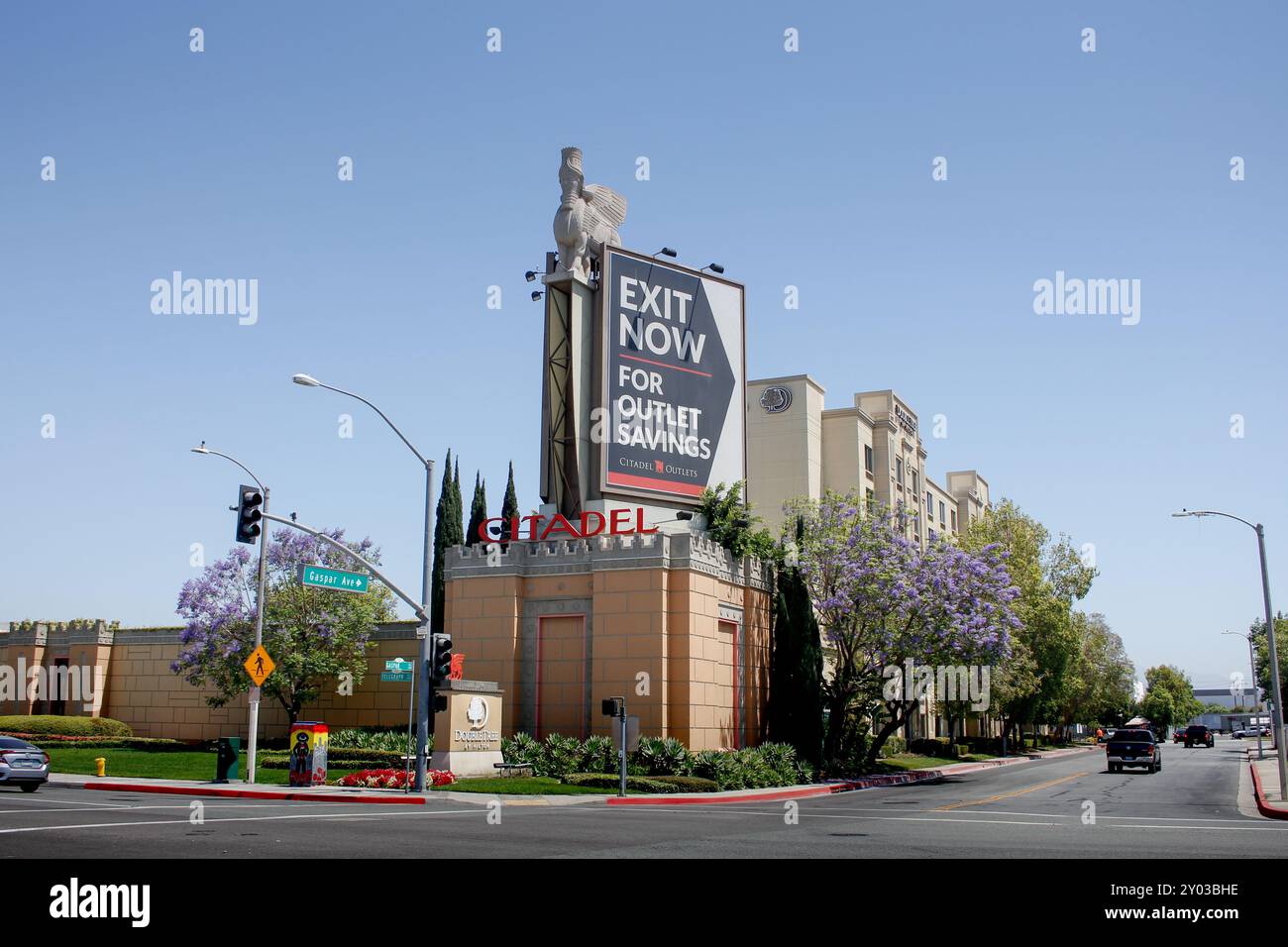 Los Angeles, California, United States - 05-20-2022: A view of an ...
