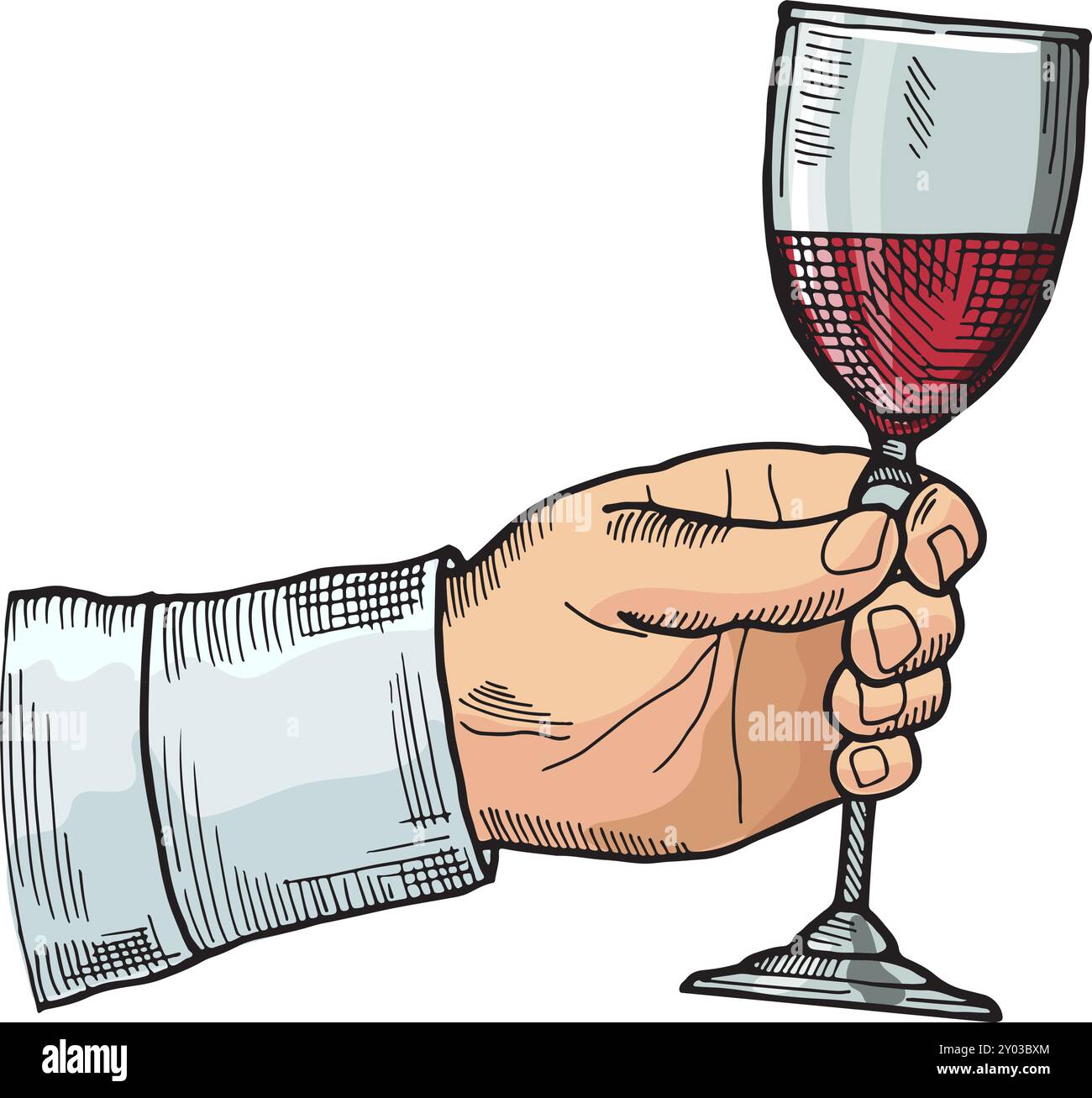 Hand drawn cheers hi-res stock photography and images - Alamy