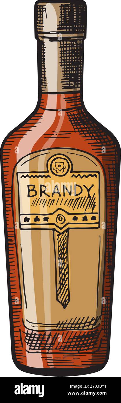 Hard strong alcoholic drink Stock Vector Images - Alamy