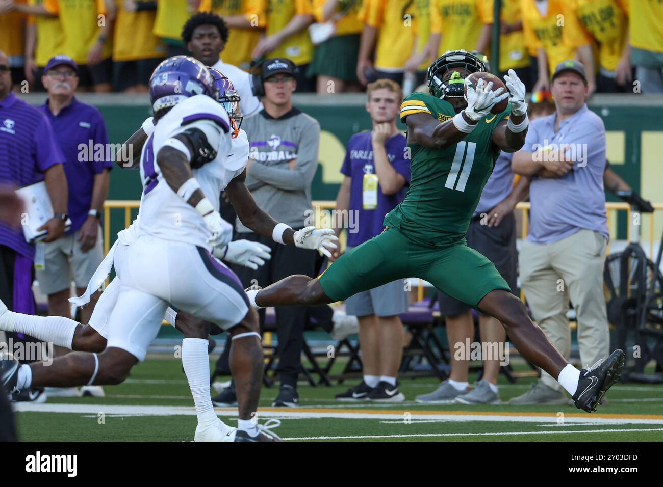 WACO, TX - AUGUST 31: Baylor Bears wide receiver Ketron Jackson Jr. (11 ...