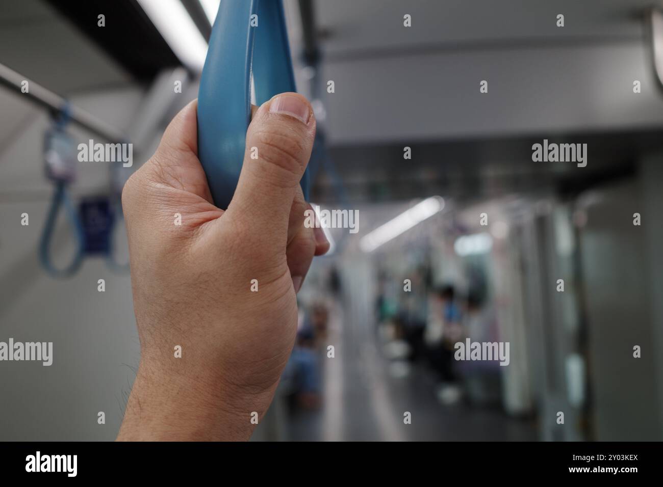Persons hand gripping handle hi-res stock photography and images - Alamy