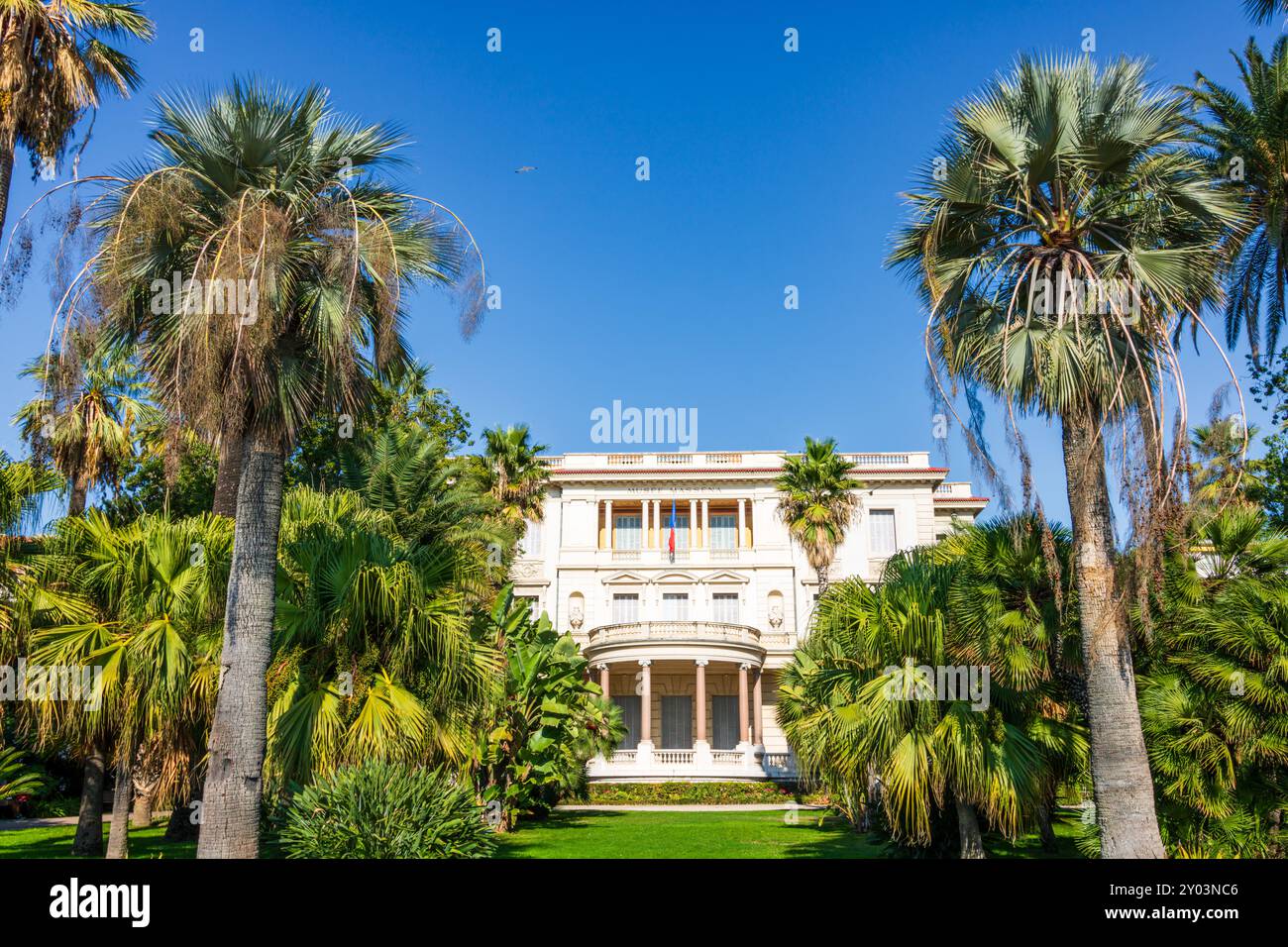 Iconic landmarks of Nice, France, Cote d'Azur, French Riviera Stock ...