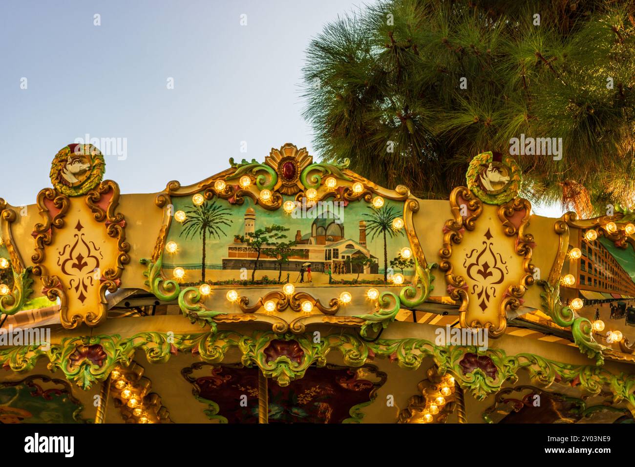 Nice france carousel hi-res stock photography and images - Alamy