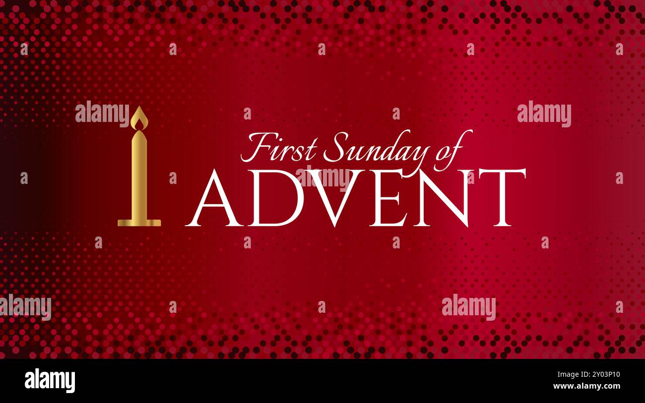 First advent candle art hi-res stock photography and images - Alamy