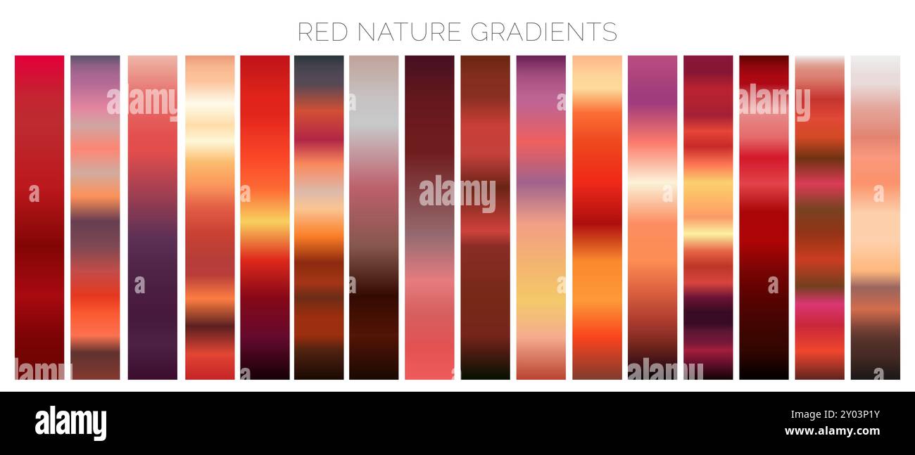 Nice red orange sunset Stock Vector Images - Alamy