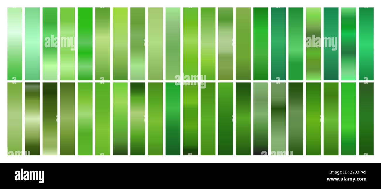 Bright green palette vibrant Stock Vector Images - Alamy