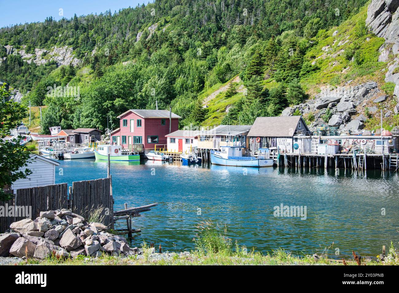 Quidi Vidi fishing village in St. John's, Newfoundland & Labrador ...