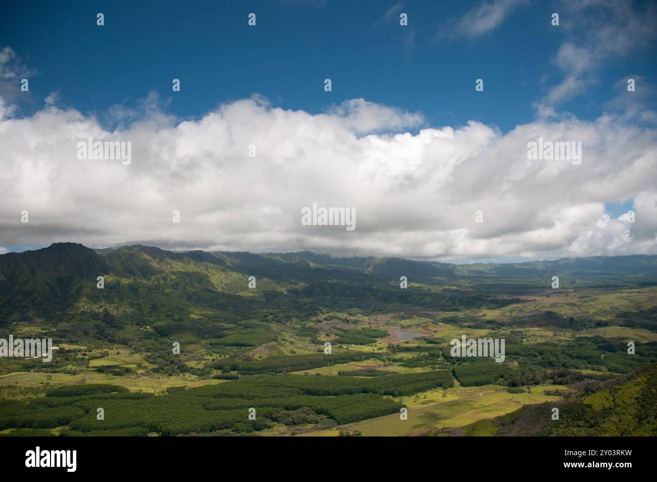 Hawaii from above hi-res stock photography and images - Alamy