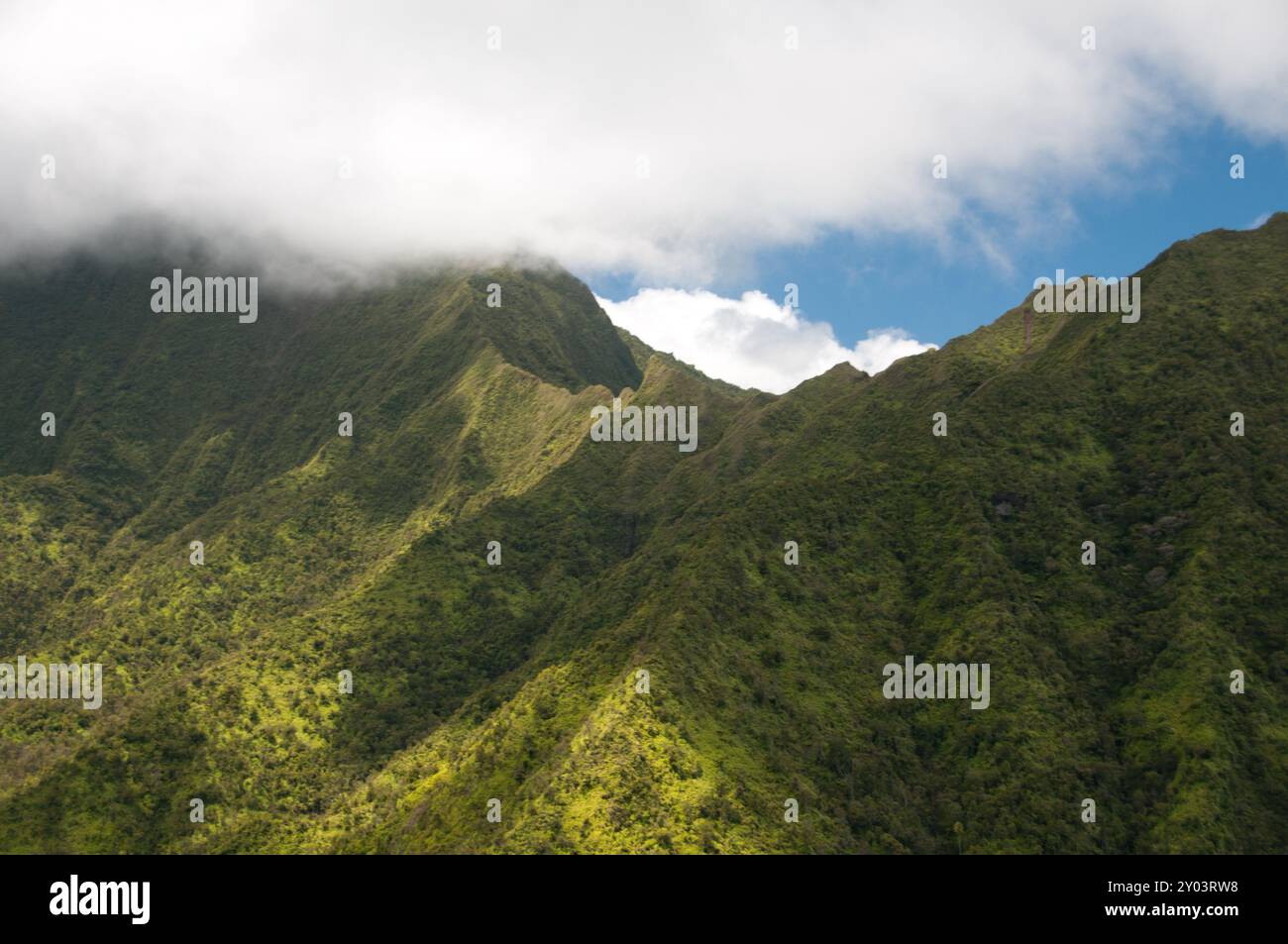 Hawaii from above hi-res stock photography and images - Alamy