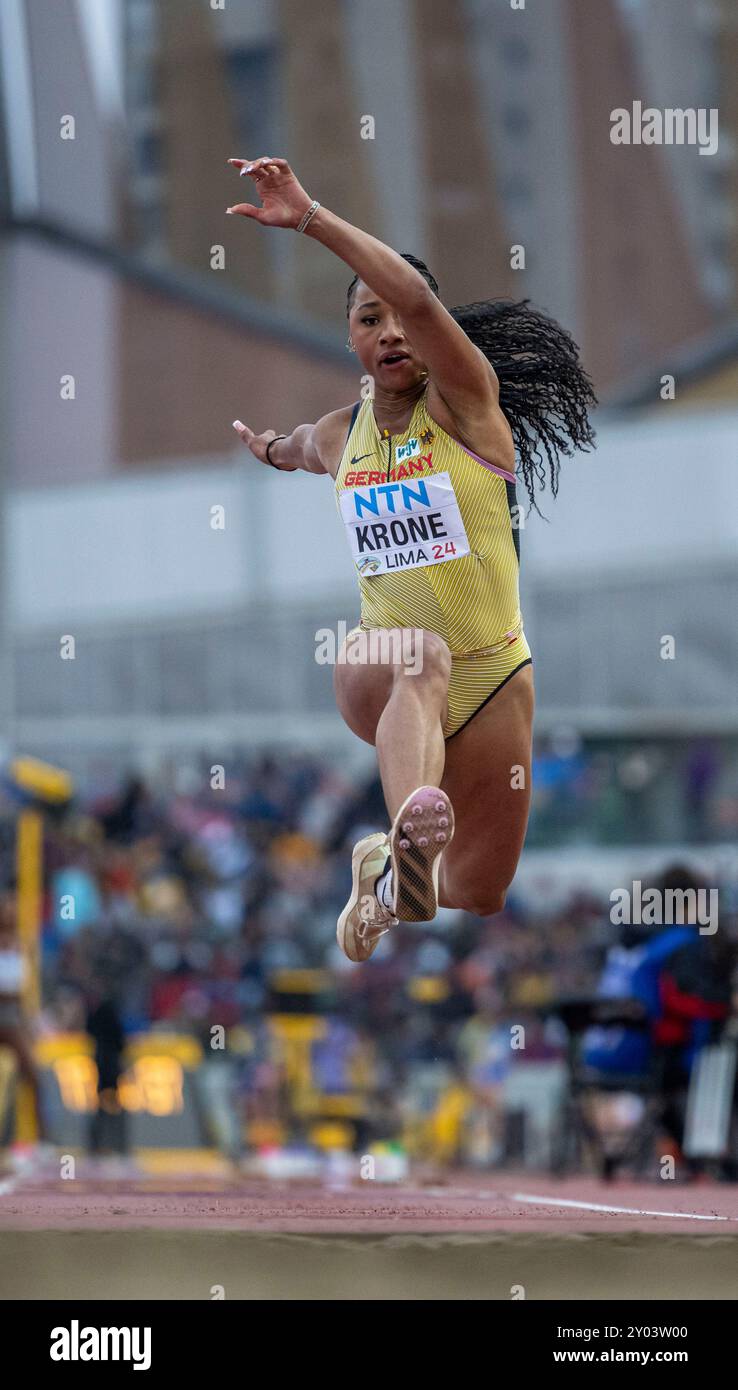 Josie KRONE (TSG Bergedorf), GERMANY, Triple Jump Women PER ...