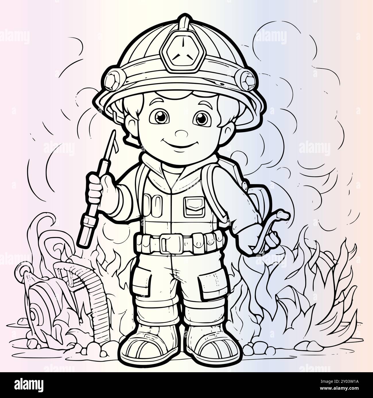 Kids Coloring Pages Drawing Pages Stock Vector Image & Art - Alamy