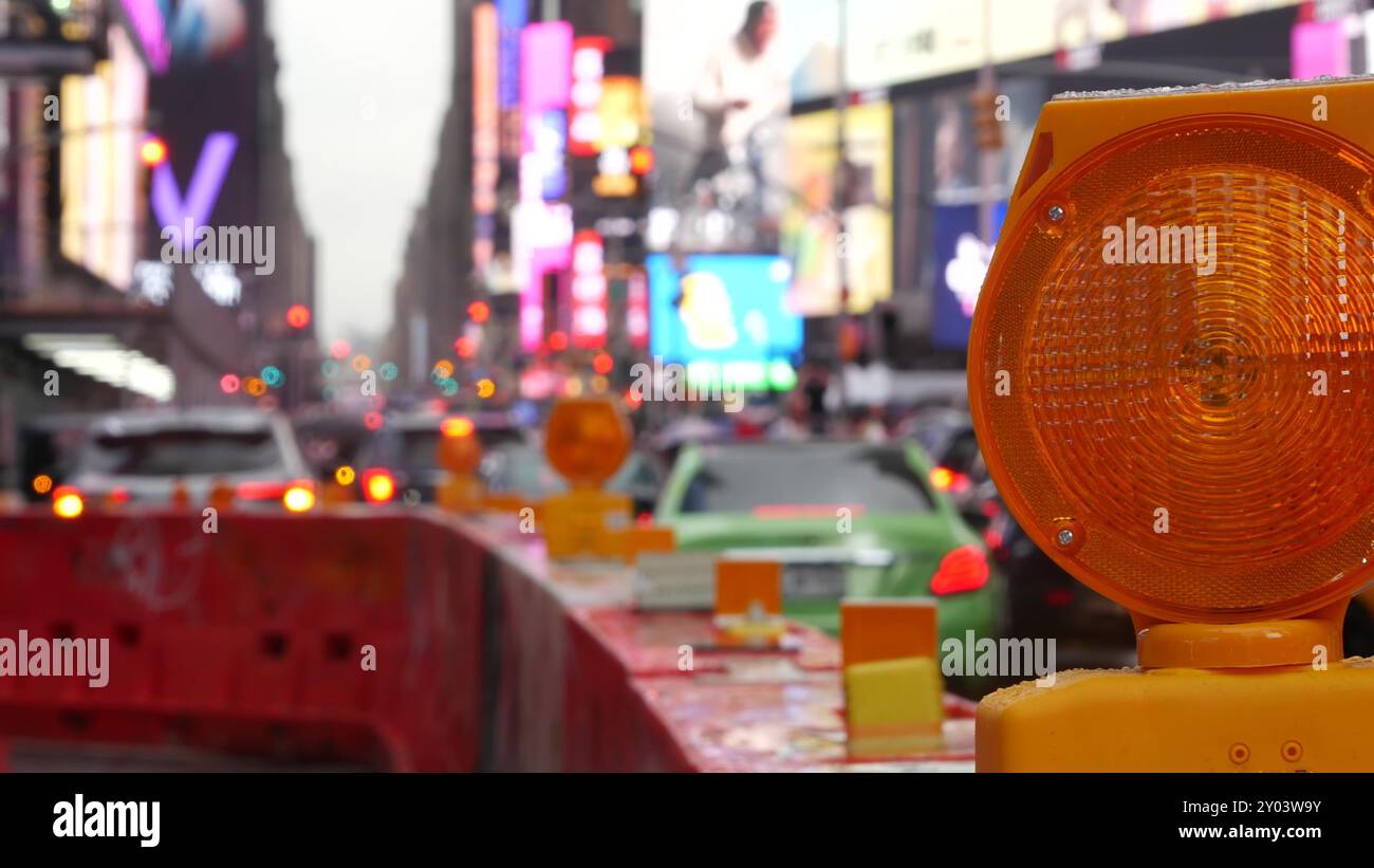 New York City Times Square, Manhattan Midtown Broadway street, USA ...