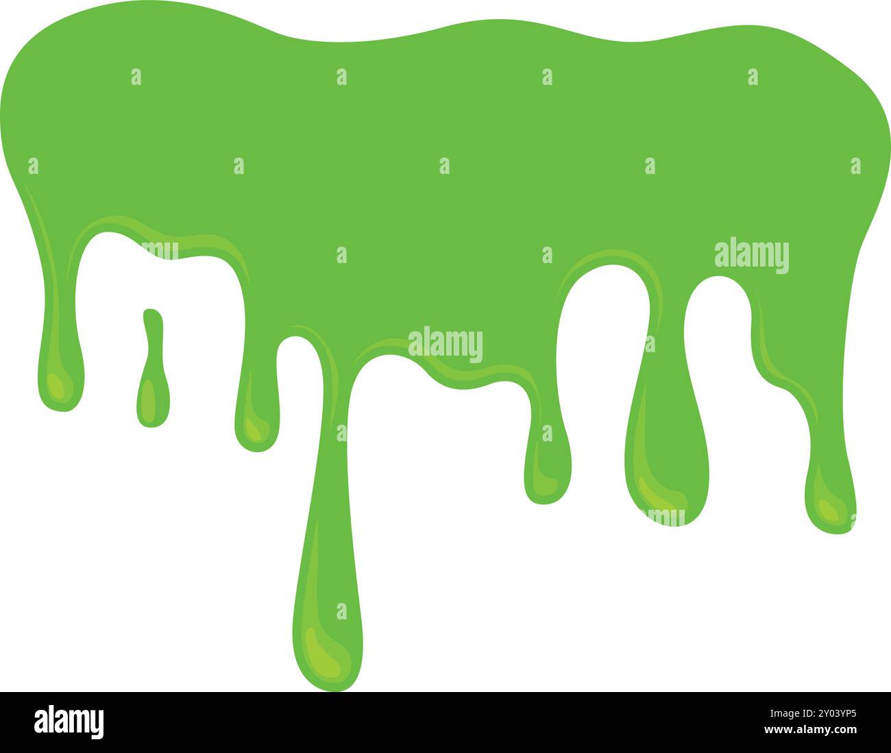 Slime green border with dripping paint. Abstract splatter Stock Vector ...