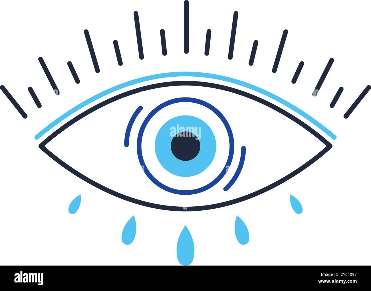 Spiritual eye sign. Traditional greek mystic vision Stock Vector Image ...