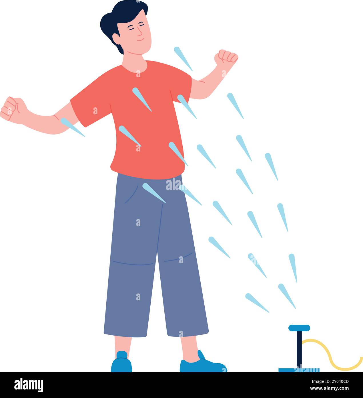 Cool weather garden Stock Vector Images - Alamy