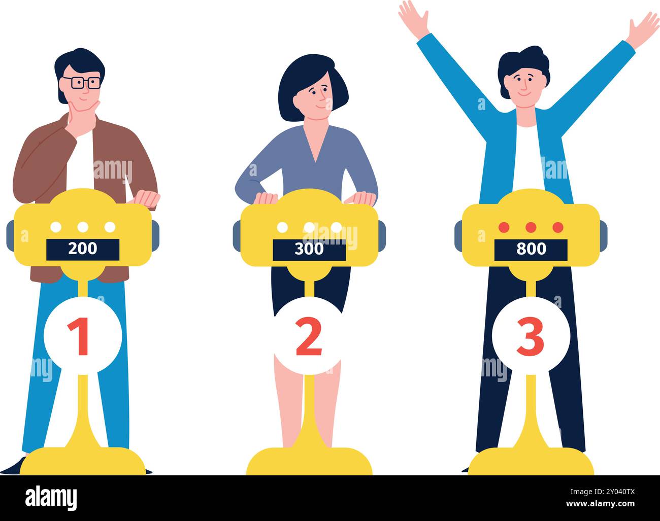 Tv quiz show contest hi-res stock photography and images - Alamy