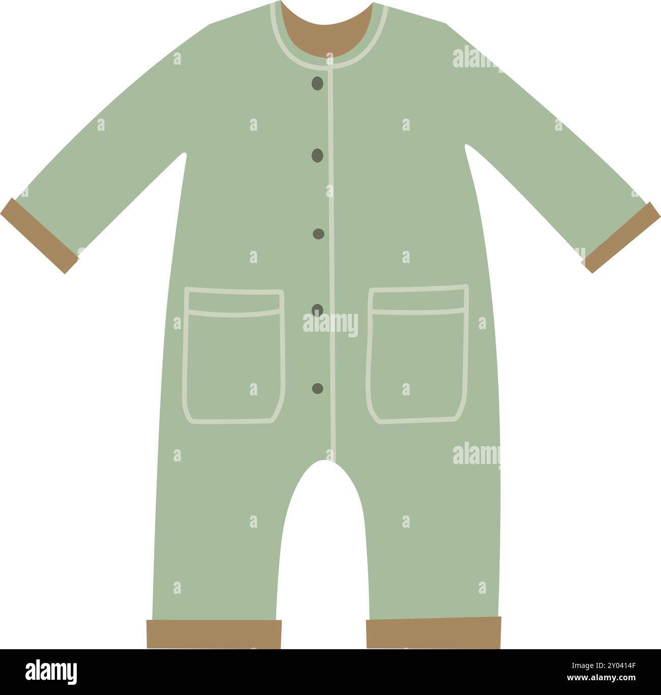 Baby sleepsuit vector Cut Out Stock Images & Pictures - Alamy