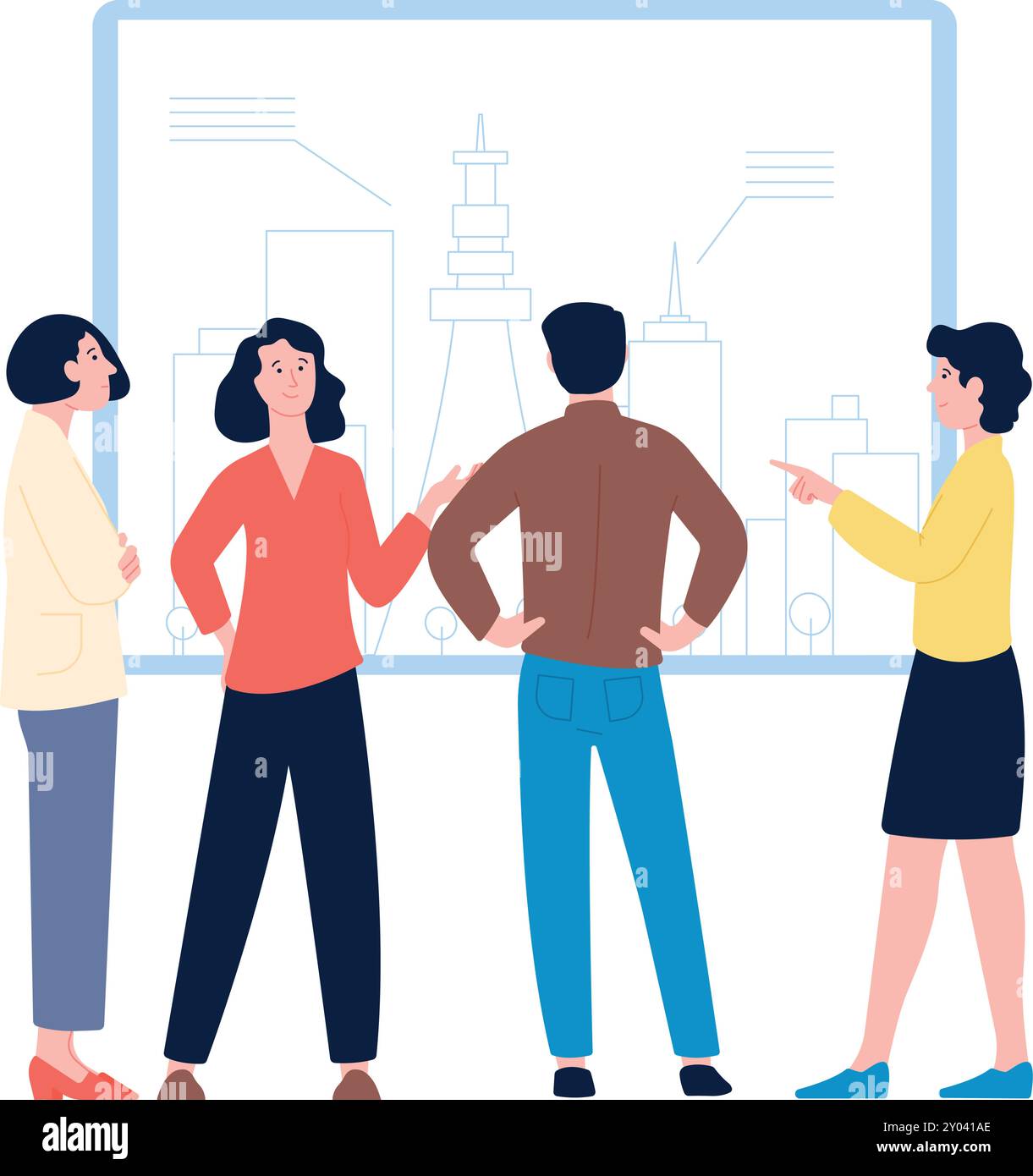 City engineers Stock Vector Images - Alamy