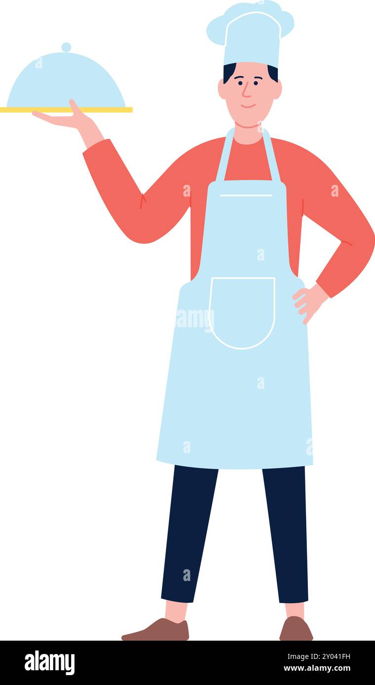 Professional chef in commercial Cut Out Stock Images & Pictures - Alamy