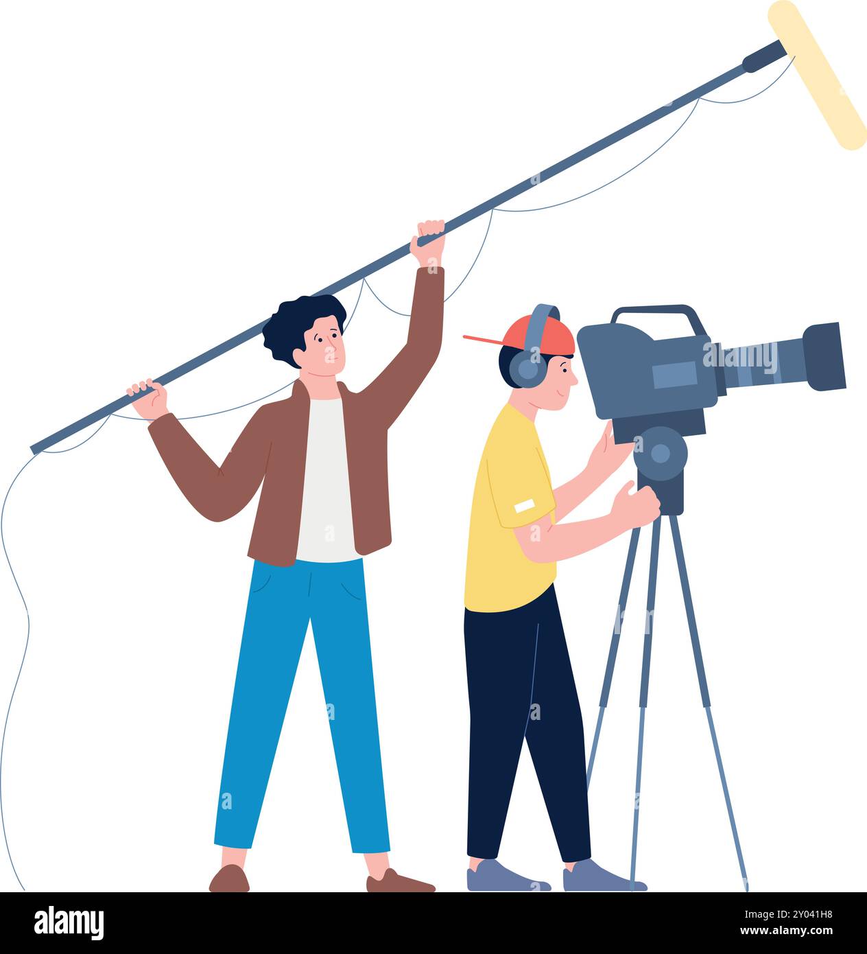 Cinema crew hi-res stock photography and images - Alamy