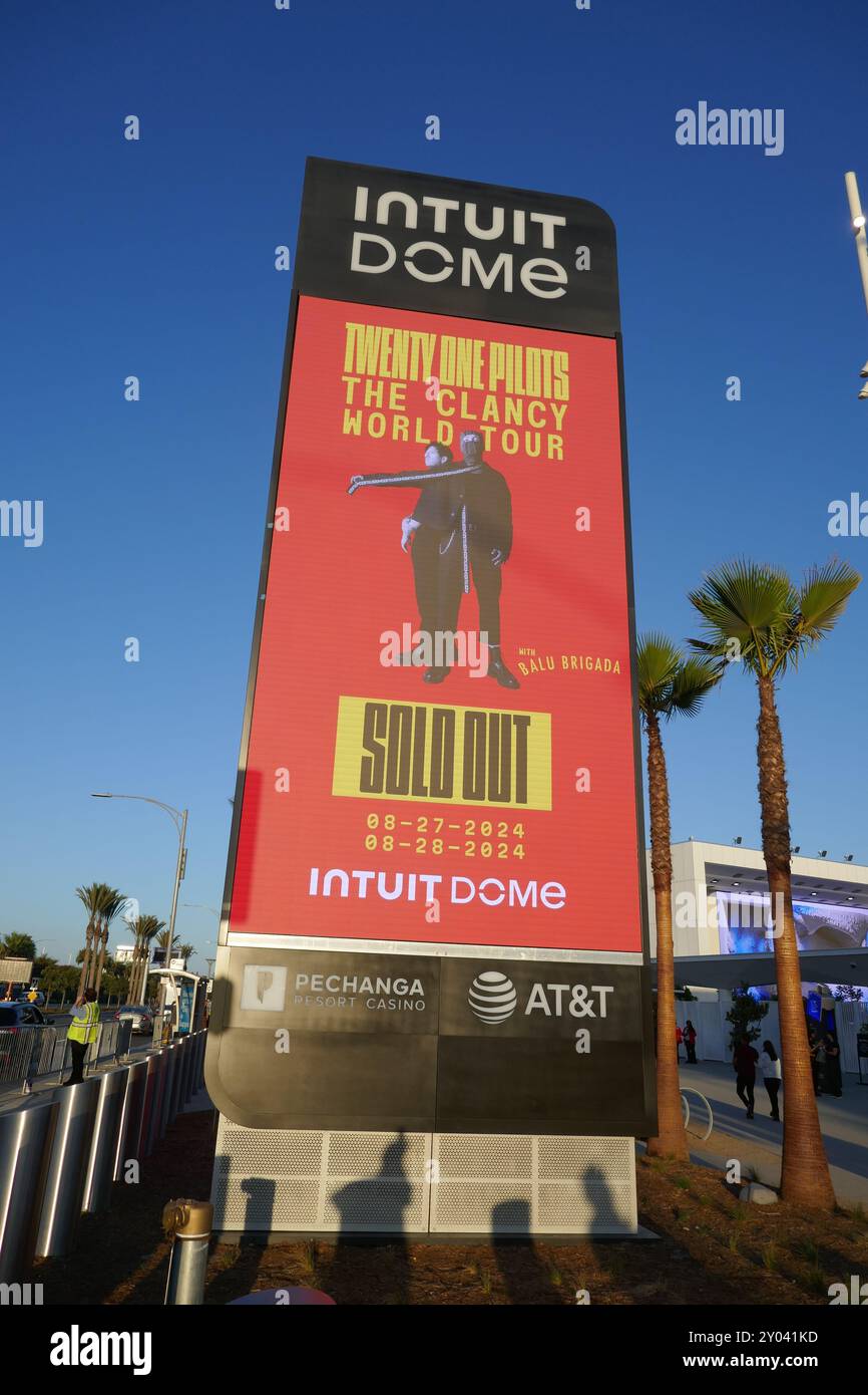 Inglewood, California, USA 27th August 2024 Twenty One Pilots The ...