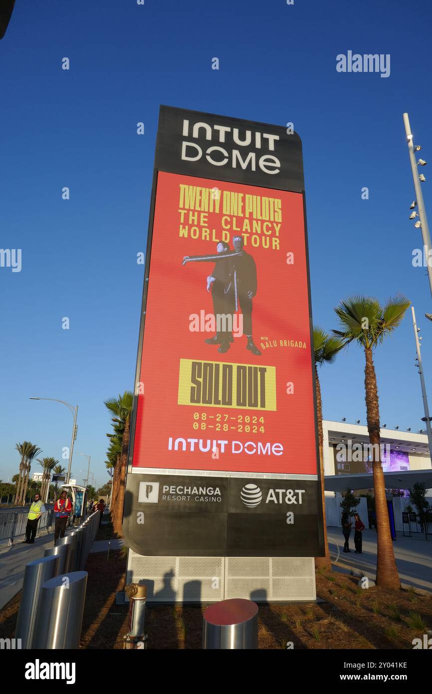 Inglewood, California, USA 27th August 2024 Twenty One Pilots The ...