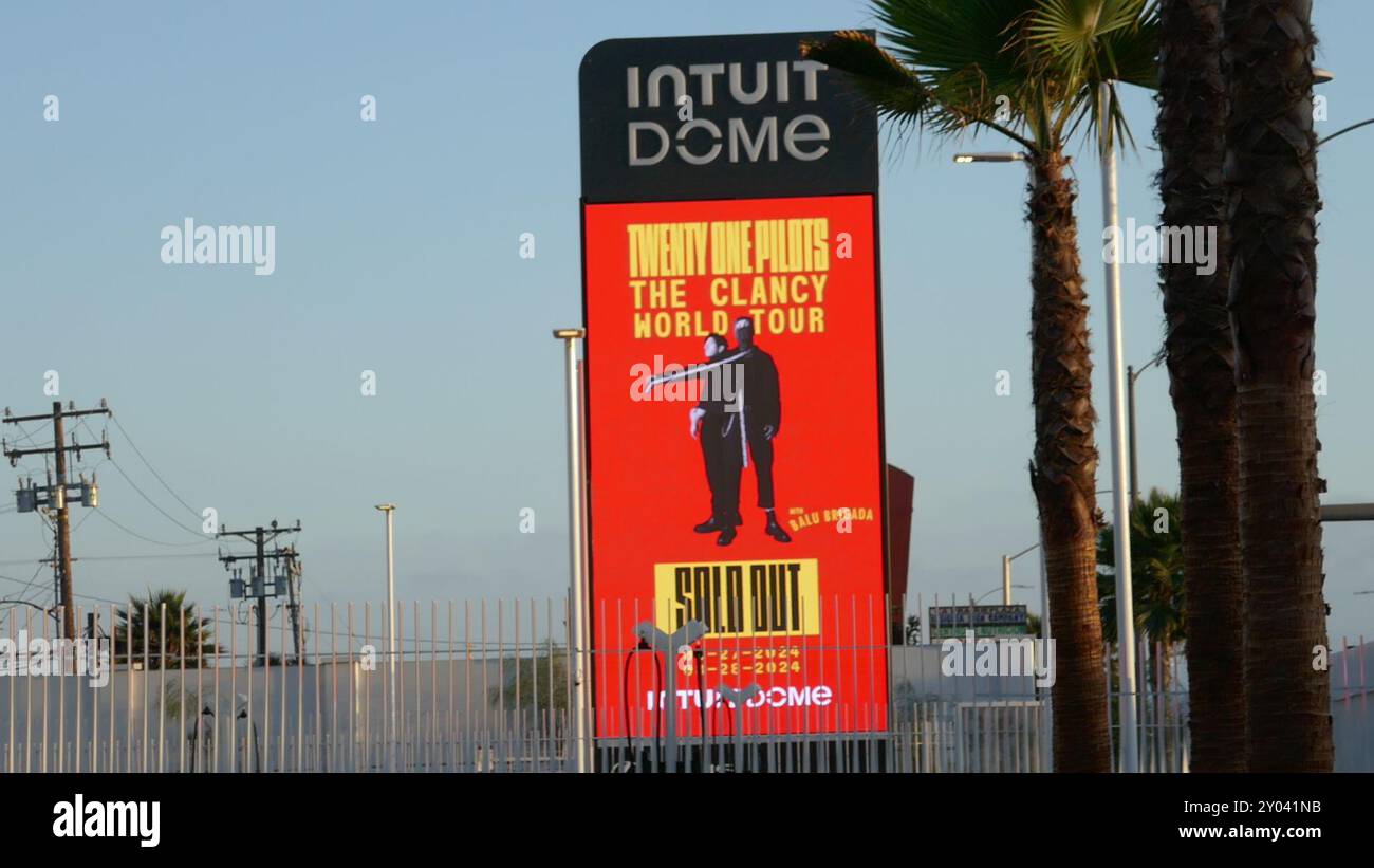 Inglewood, California, USA 27th August 2024 Twenty One Pilots The ...