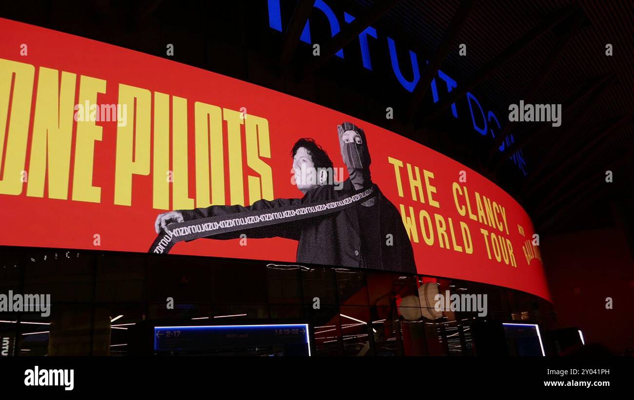 Inglewood, California, USA 27th August 2024 Twenty One Pilots The ...