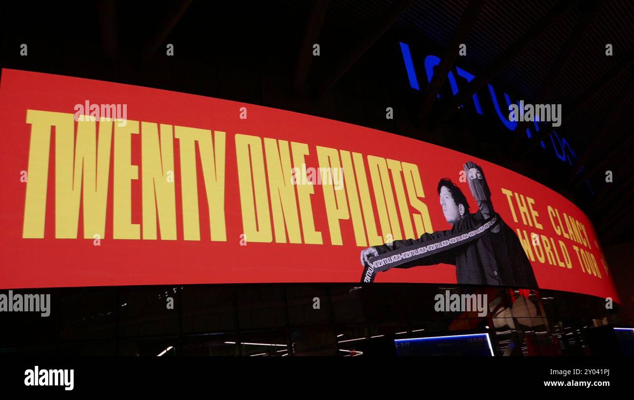 Inglewood, California, USA 27th August 2024 Twenty One Pilots The ...