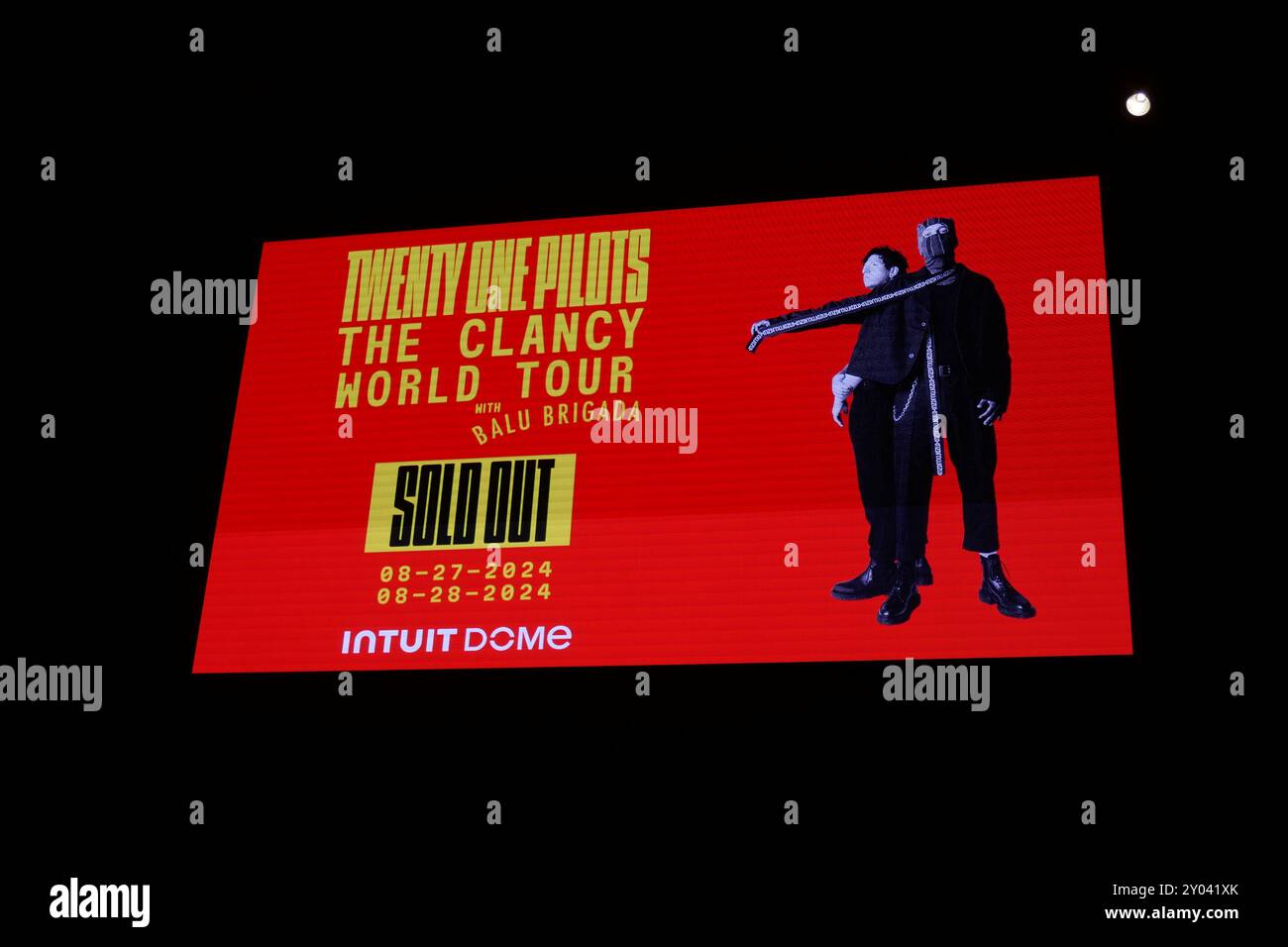 Inglewood, California, USA 27th August 2024 Twenty One Pilots The ...