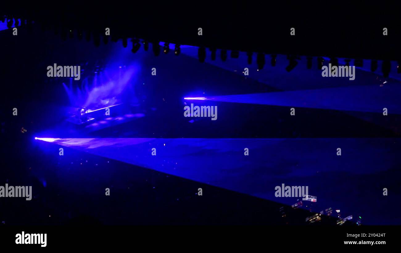 Inglewood, California, USA 27th August 2024 Josh Dunn and Tyler Joseph ...