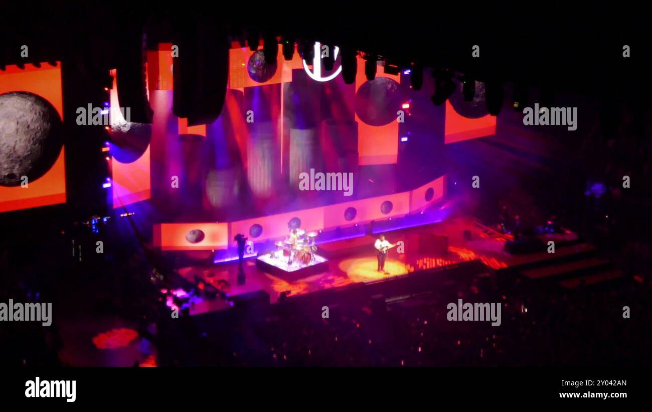 Inglewood, California, USA 27th August 2024 Josh Dunn and Tyler Joseph ...