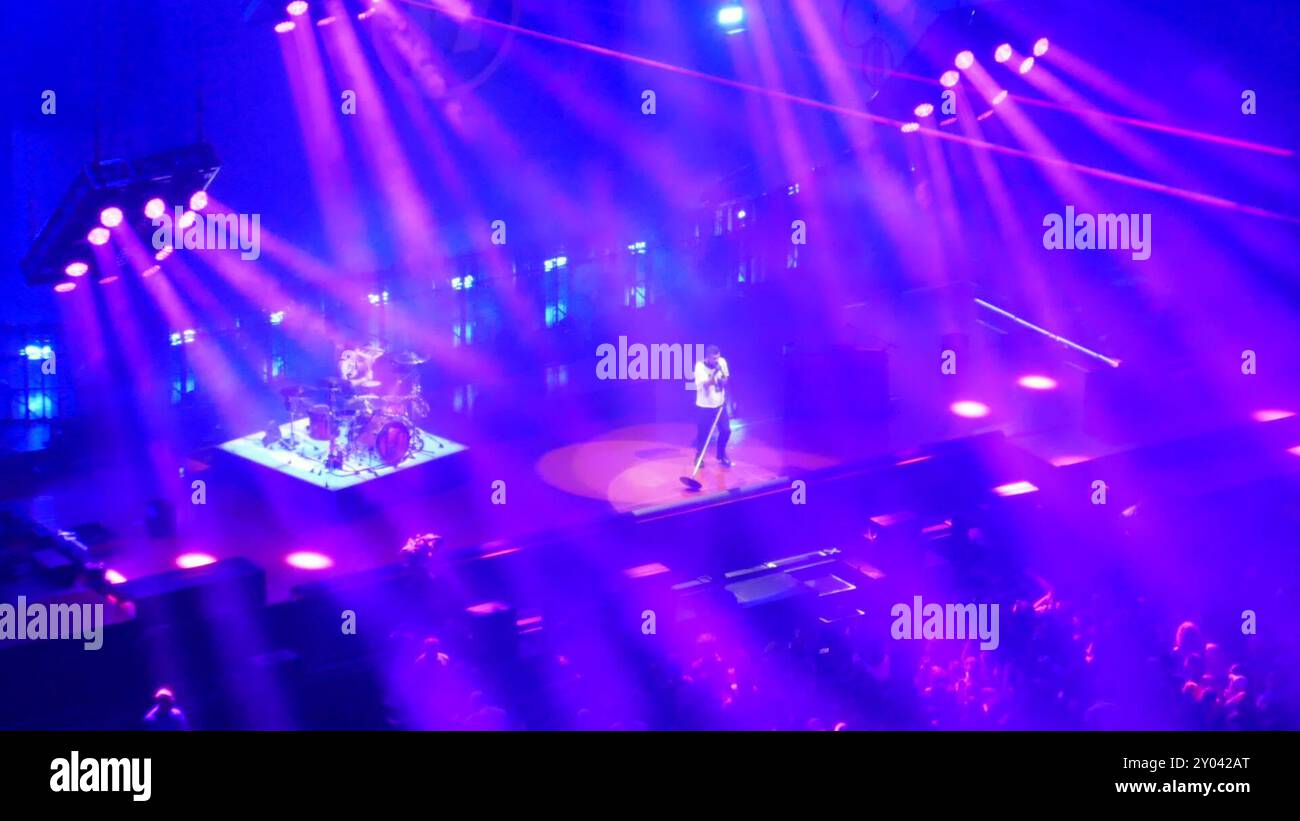 Inglewood, California, USA 27th August 2024 Josh Dunn and Tyler Joseph ...