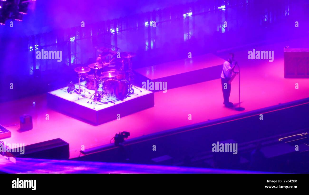 Inglewood, California, USA 27th August 2024 Josh Dunn and Tyler Joseph ...
