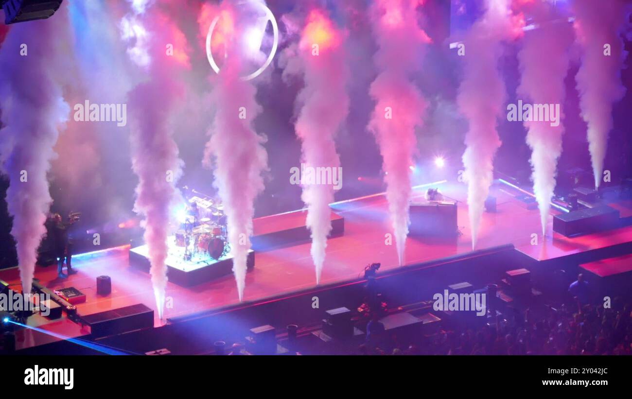 Inglewood, California, USA 27th August 2024 Josh Dunn and Tyler Joseph ...