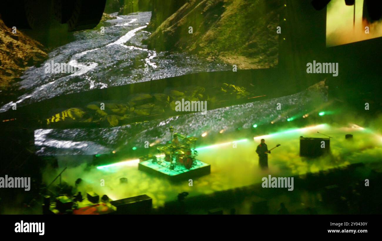 Inglewood, California, USA 27th August 2024 Josh Dunn and Tyler Joseph ...