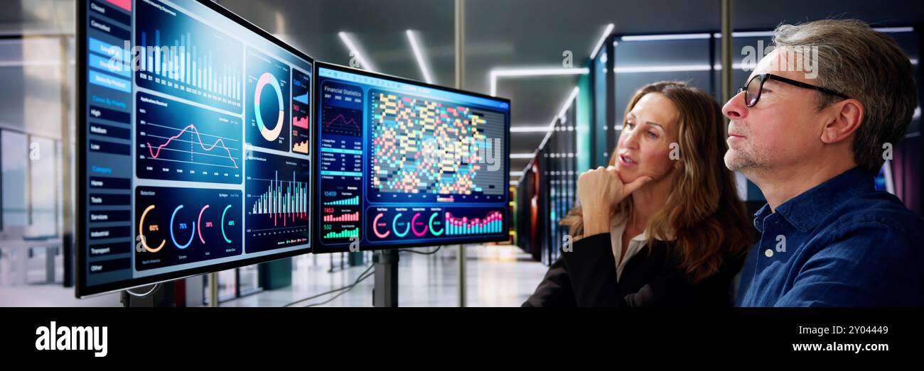 Performance Analytics Dashboard Tech On PC Screen. Computer Dashboard ...