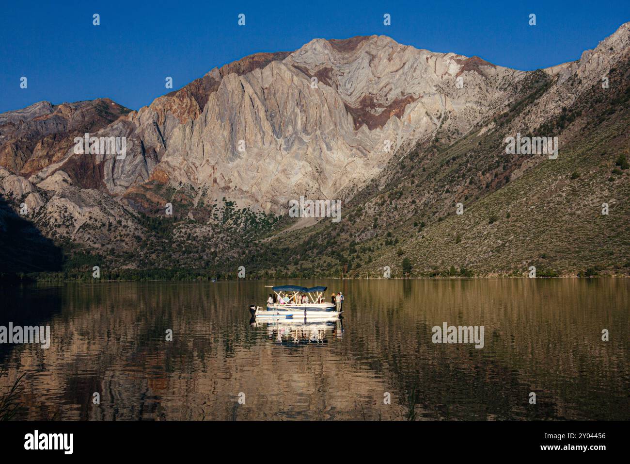 Convict Lake Boat Stock Photo - Alamy