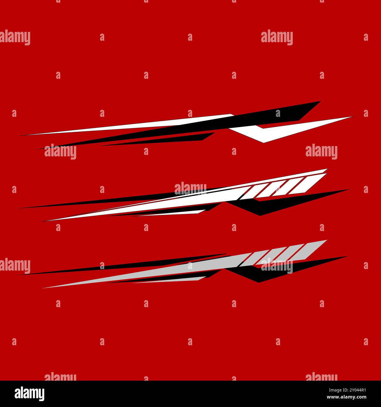 Car Wrapping Decal Vector Modern Decals For Cars Stock Vector Image